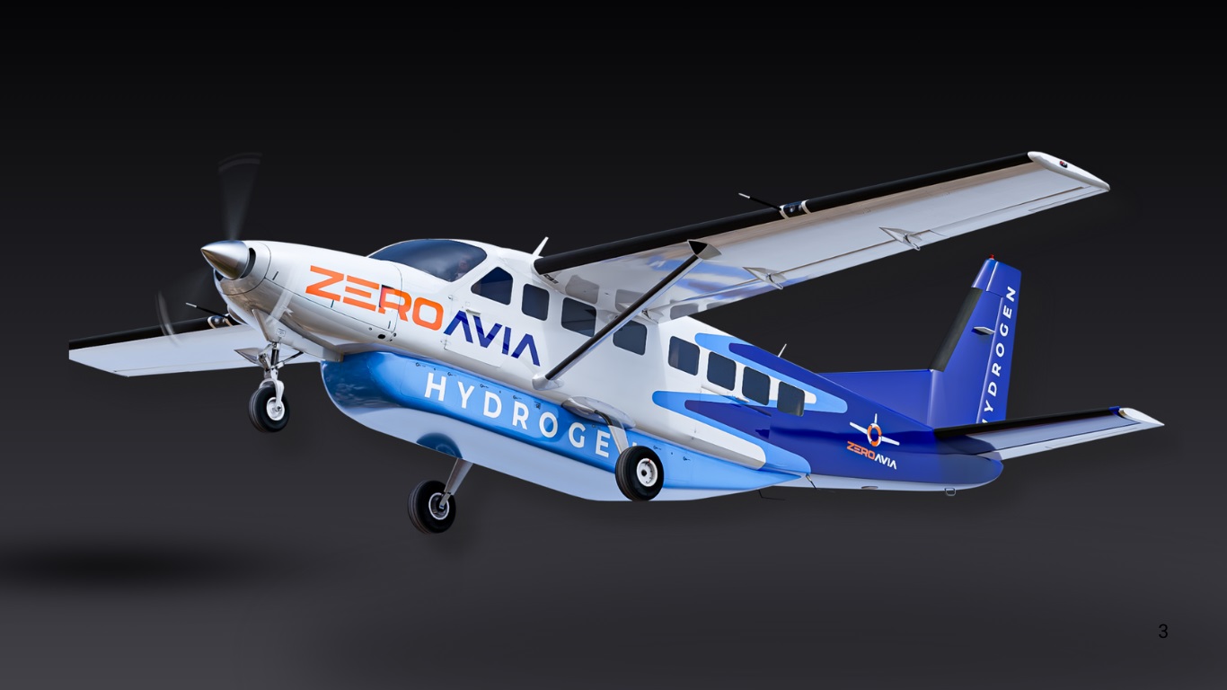 ZeroAvia awarded US Airforce grant for autonomous hydrogen-electric aircraft - ADS Advance